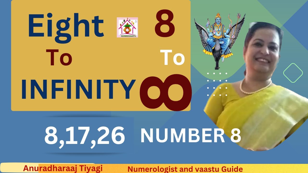 Number 8 । Number 8 in Numerology । SATURN। NUMEROLOGY । Numerology By ...