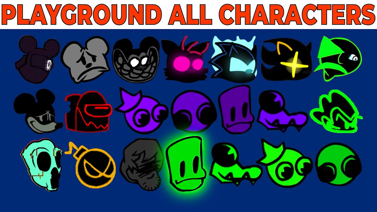 FNF Character Test | Gameplay VS My Playground | ALL Characters Test ...