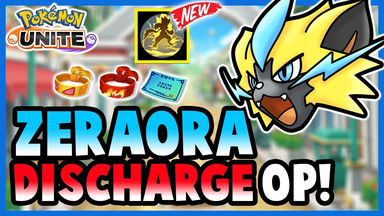 Pokémon Unite: Zeraora DISCHARGE BUFF is Overpowered in Ranked Matches ...