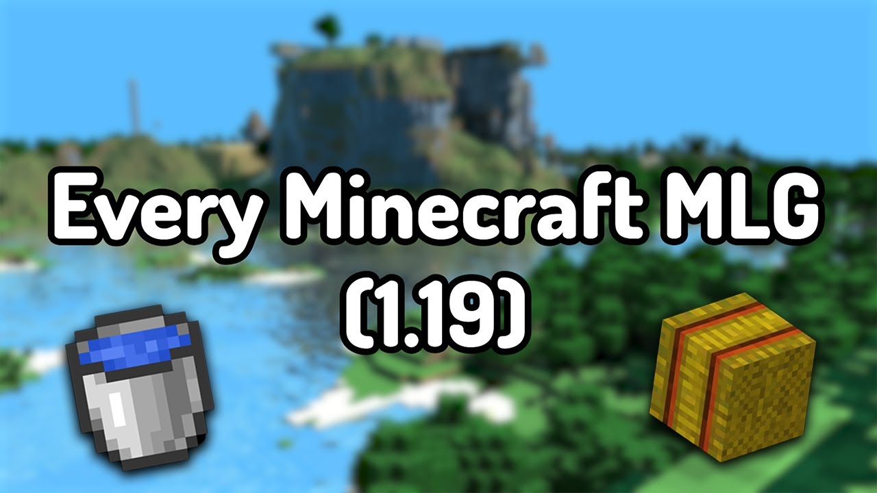 Every Single Minecraft MLG | 1.19.3 - YouTube