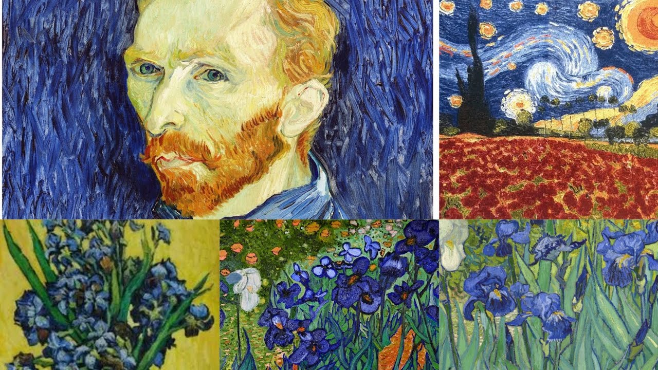 THE BEST PAINTINGS OF VAN GOGH. ..MUSIC FOR RECREATION.. - YouTube