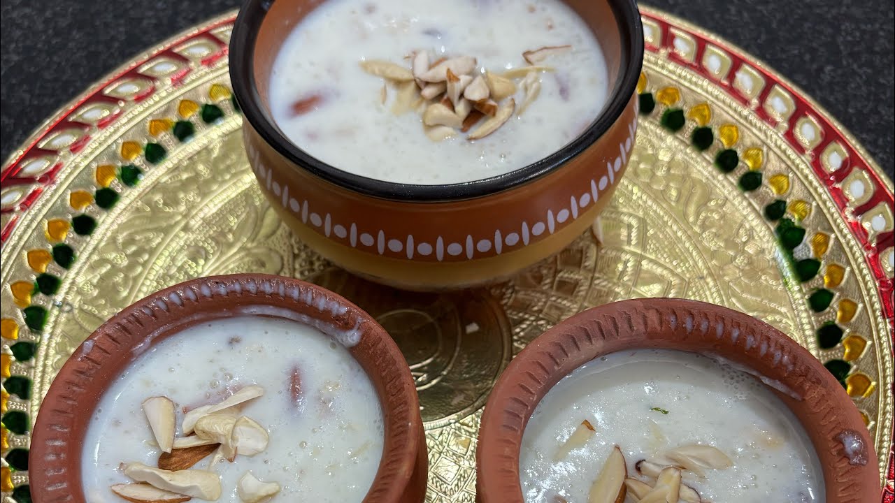 kulhad waali Kheer ki Shahi Recipe🫕 ️🌹aisi ki sabki favourite ban jaaye ...