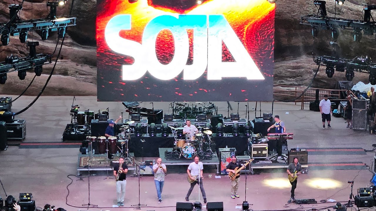 SOJA - "Here I am" - live at Red Rocks Amphitheater 08/12/2023 - YouTube