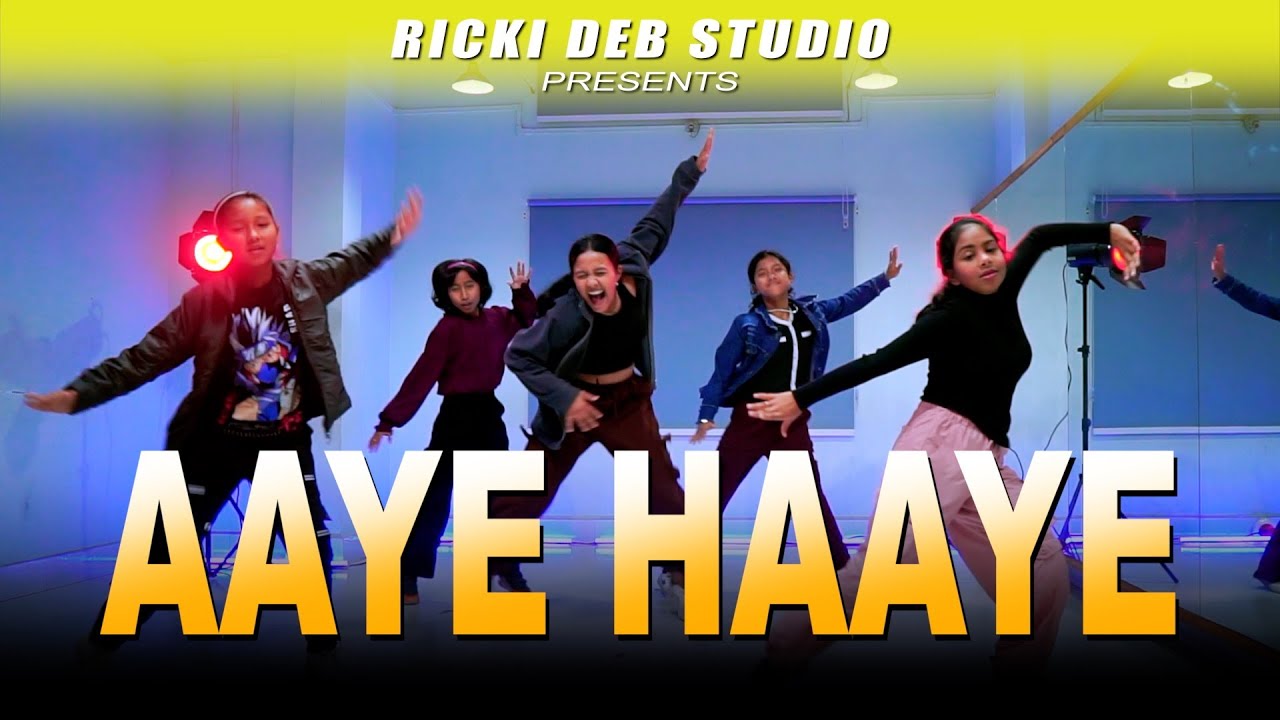 Aaye Haaye | Dance Cover | Ricki Deb Studio - YouTube