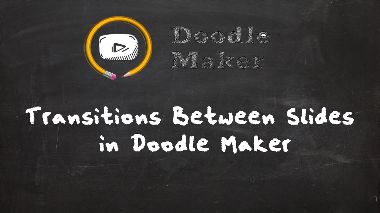 15 - How to Add Transitions Between Slides in Doodle Maker - YouTube