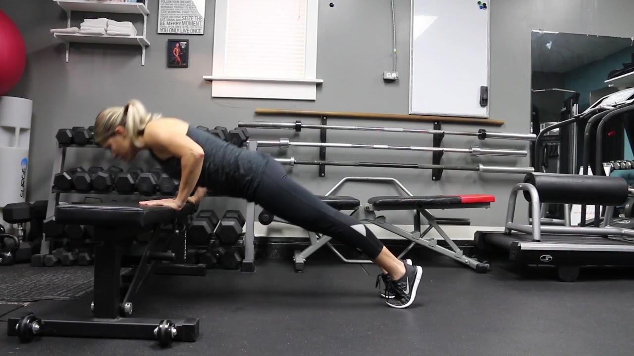 Hand Elevated Pushups - YouTube
