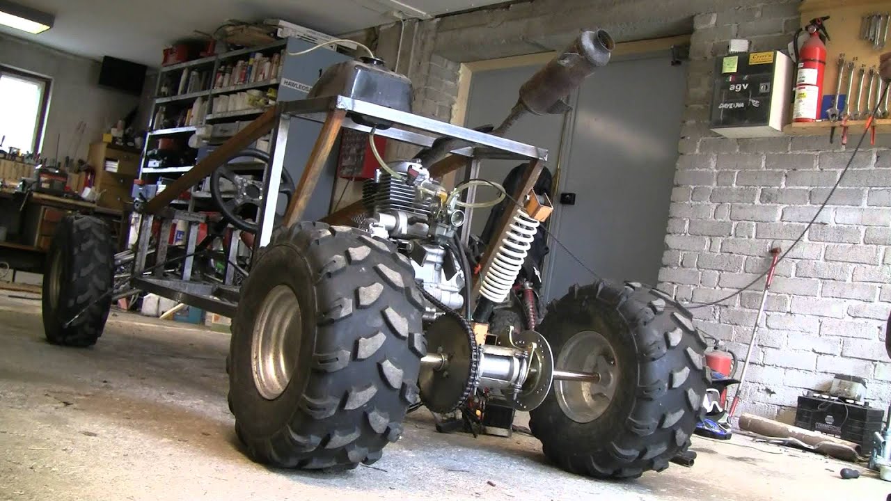 Homebuilt Minibuggy First Startup - YouTube