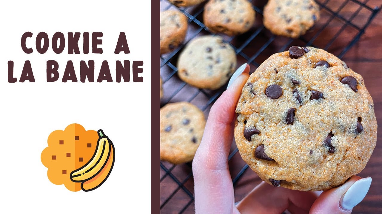 Ma recette de cookie à la banane ! - YouTube