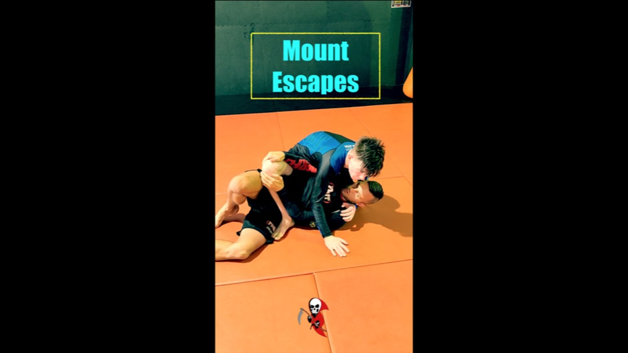 How to escape the mount position - YouTube