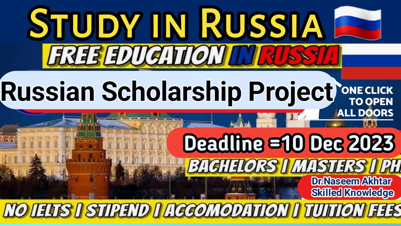Open Doors Russian Government Scholarship 2024 (fully funded) - YouTube