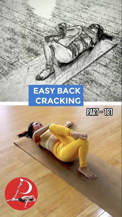 Easy Cracking Lower Back | Cracking Back By Yourself | Best Way Crack ...