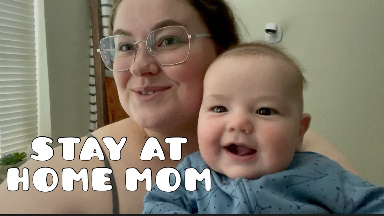 mom of 2 vlog + turning 4 months & first time rolling over! - YouTube