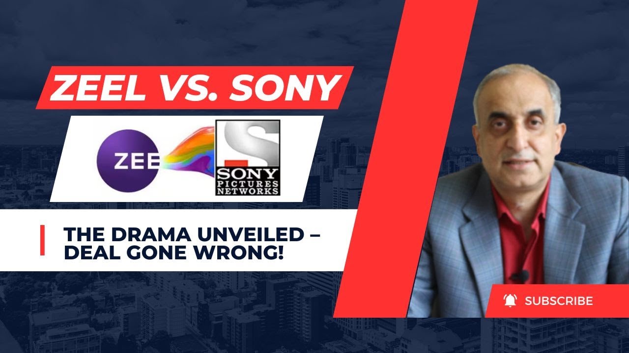 "Zee-Sony Deal Collapse: What Went Wrong and Its Impact on the Market ...