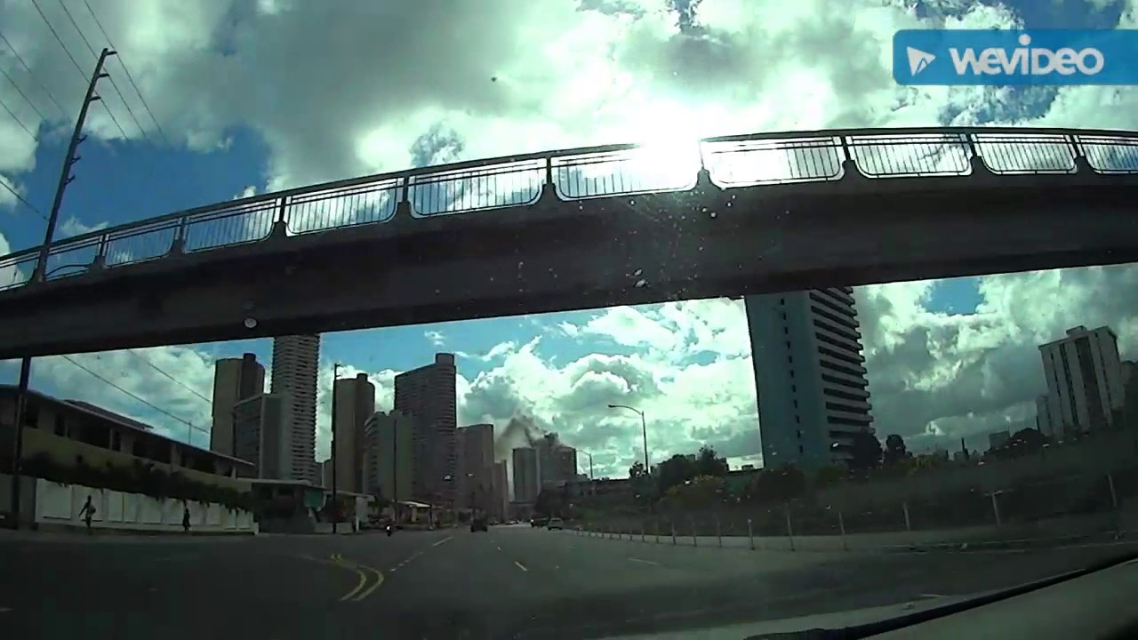 Fire at the Marco Polo Building Honolulu 7-17 - YouTube