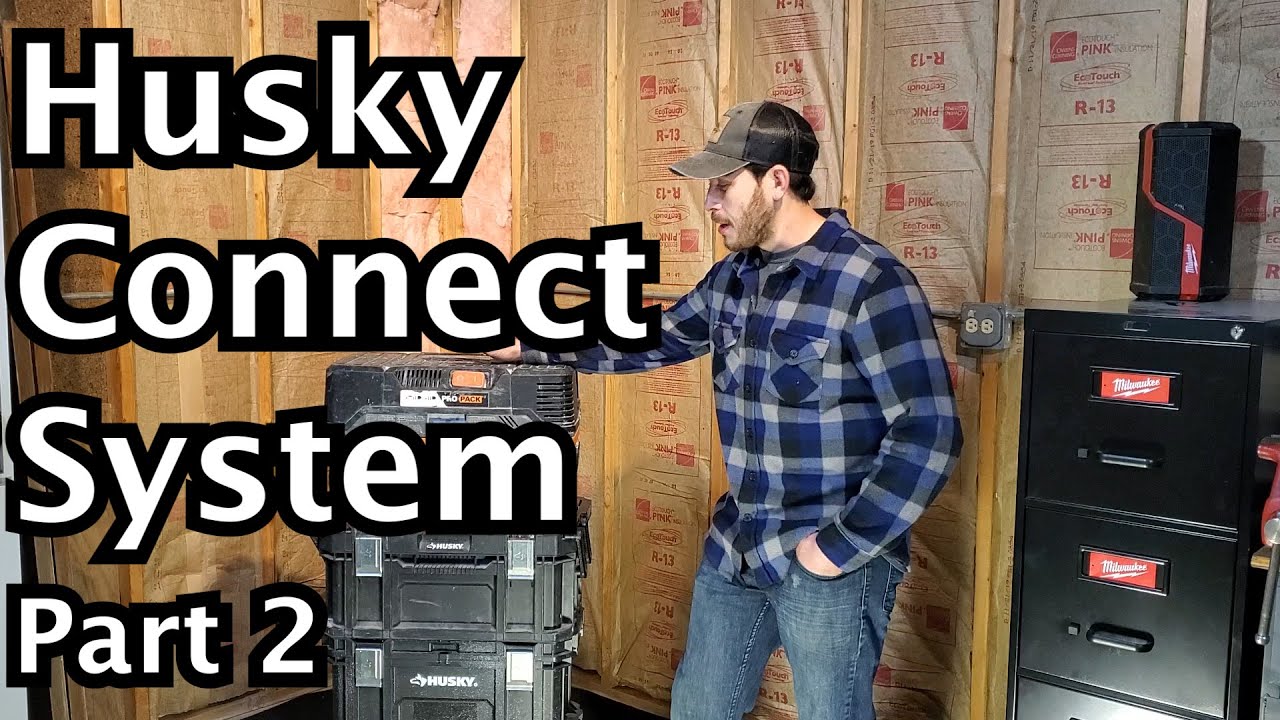 Husky Connect Tool Organization Part 2 - YouTube