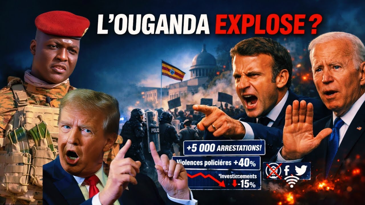 Ibrahim Traoré : 5 000 arrestations en 3 jours… l’Ouganda explose ...