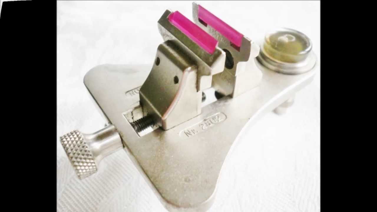 Vintage Bergeon 2802 Watchmakers Poising Tool used to test the poise of ...