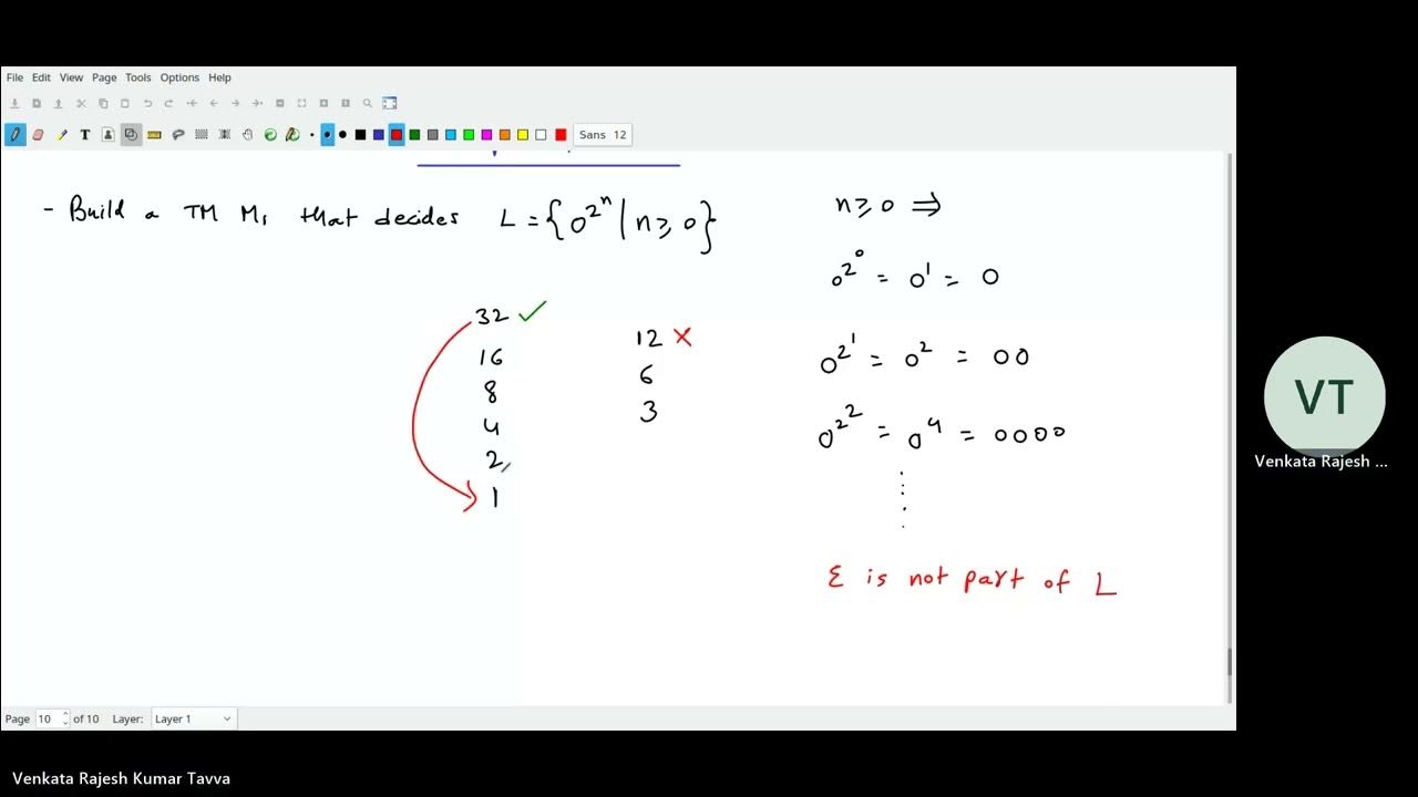 Lecture 45 | TMs - Part 3 (Examples of a TMs with state diagrams) - YouTube