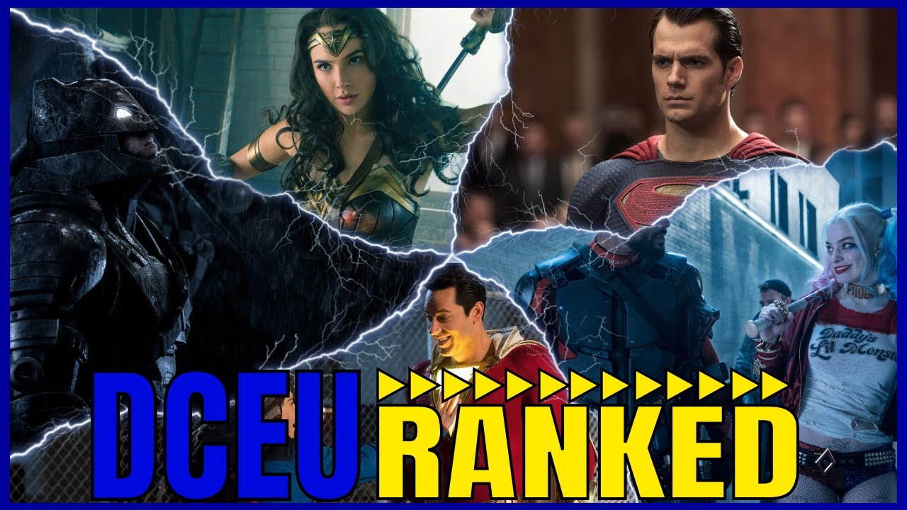 RANKING All 14 DCEU Movies! - YouTube