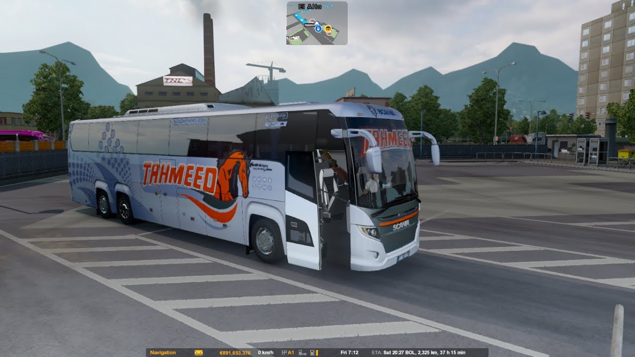 TAHMEED SCANIA HIGER BUS TRIP 2 - YouTube