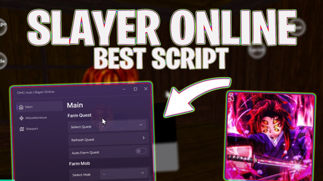*NEW* Slayer Online Script (PASTEBIN 2024) (AUTO FARM QUEST , MOB ...