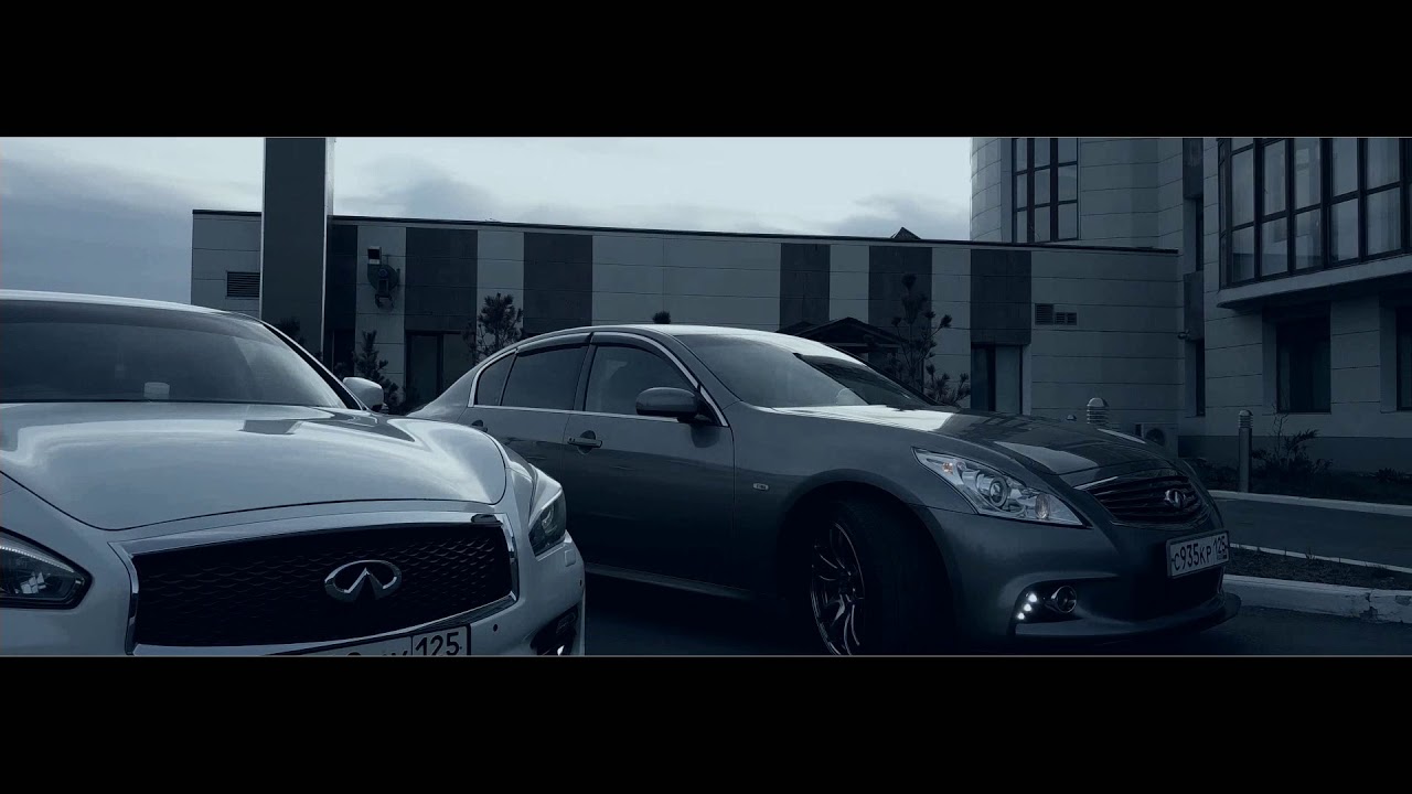 Nissan fuga Y51and Nissan skyline v36 - YouTube