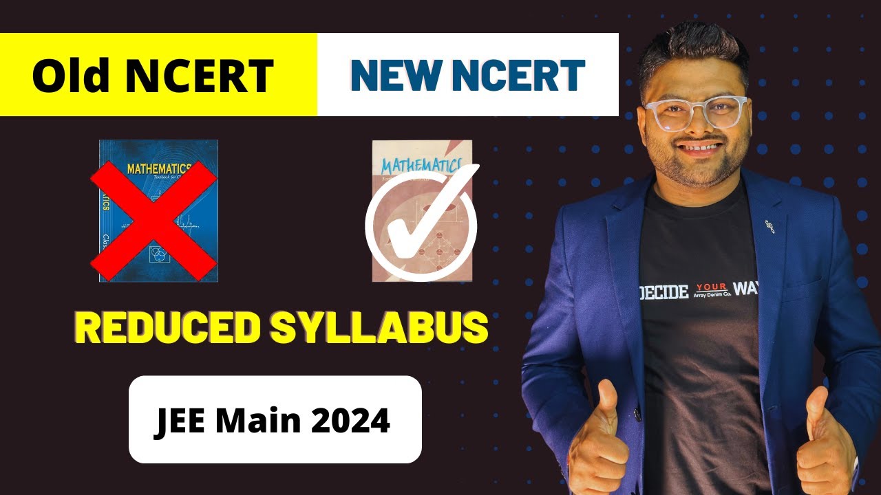 Is JEE Syllabus Reduced for JEE Mains 2024 | #jeemains2024 - YouTube