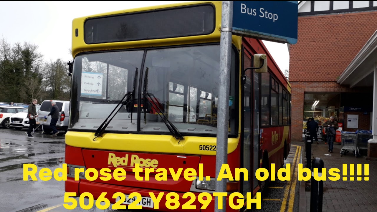 Red rose travel | A nice old bus!!! Y829TGH 50522 - YouTube