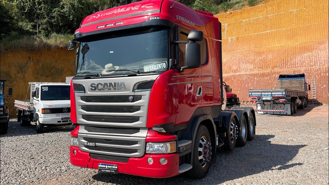Scania R480 8x4 2018 - YouTube