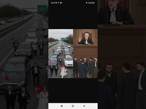 Belçika'da düğün konvoyu ile trafiği aksatan 18 Türk'e 5 yıl boyunca trafikten men ve 2000 Euro para