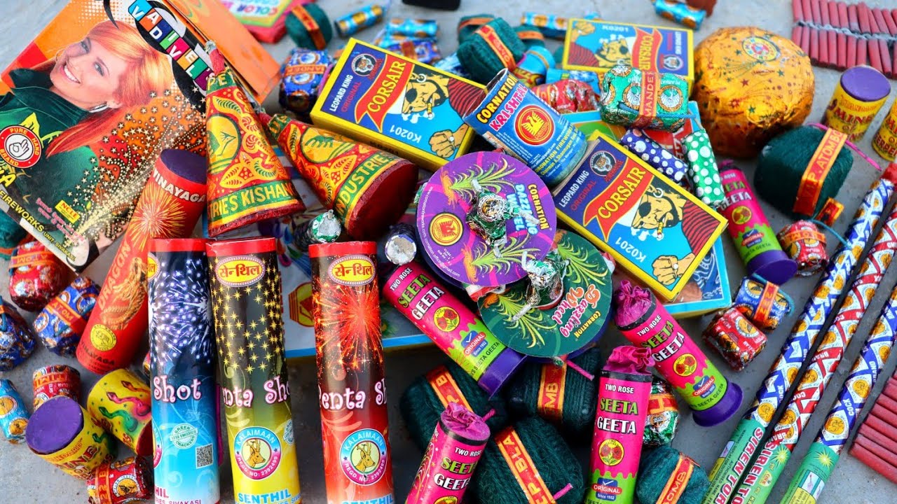 Many types of Fireworks testing | Diwali fireworks testing | some new ...