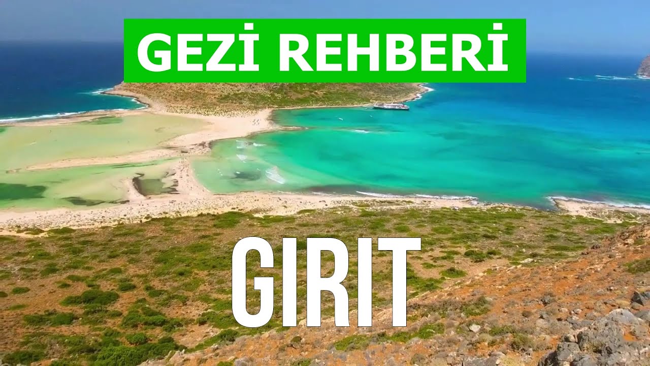 Girit gezisi | Deniz, plajlar, tatil köyleri, doğa, turizm | 4k videosu ...