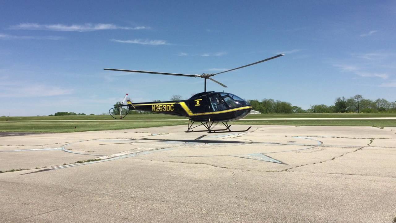 Enstrom 280FX first solo flight - YouTube