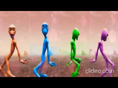 Green Alien Dance | El Chombo - Dame Tu Cosita feat. Cutty Ranks - Yeşil Uzaylı Dansı #Shorts