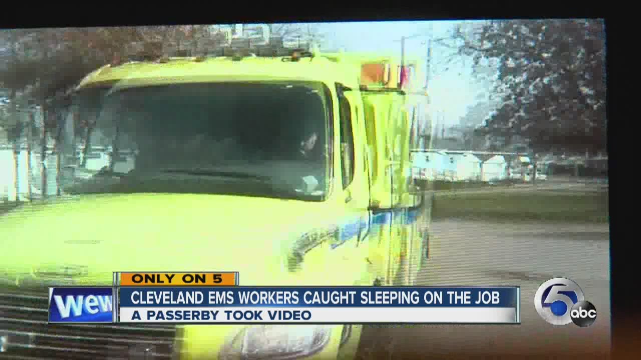 Man says he records CLE EMS workers sleeping in ambulance; unclear ...