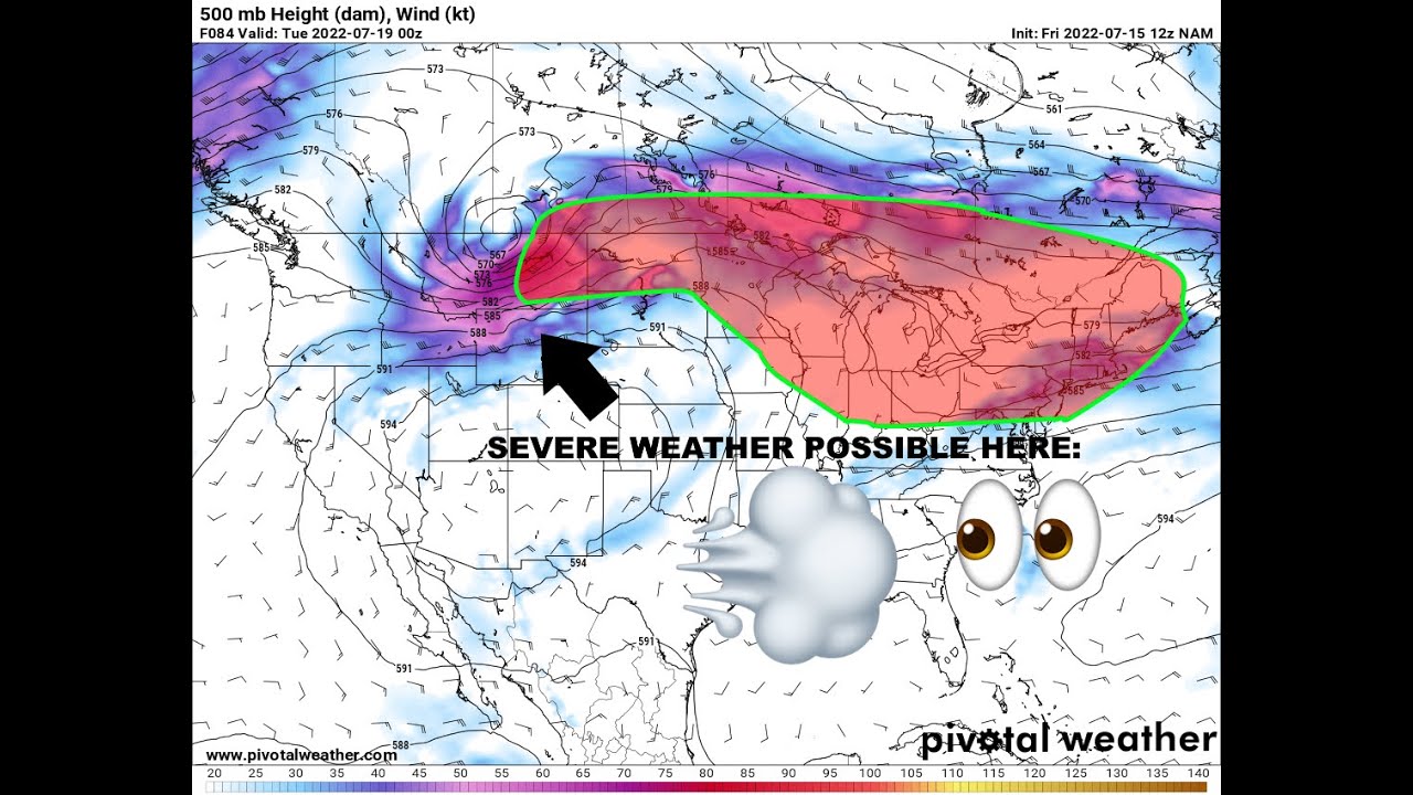 Intense Shortwave Trough to Spark a Multi-Day Severe Threat Next Week ...