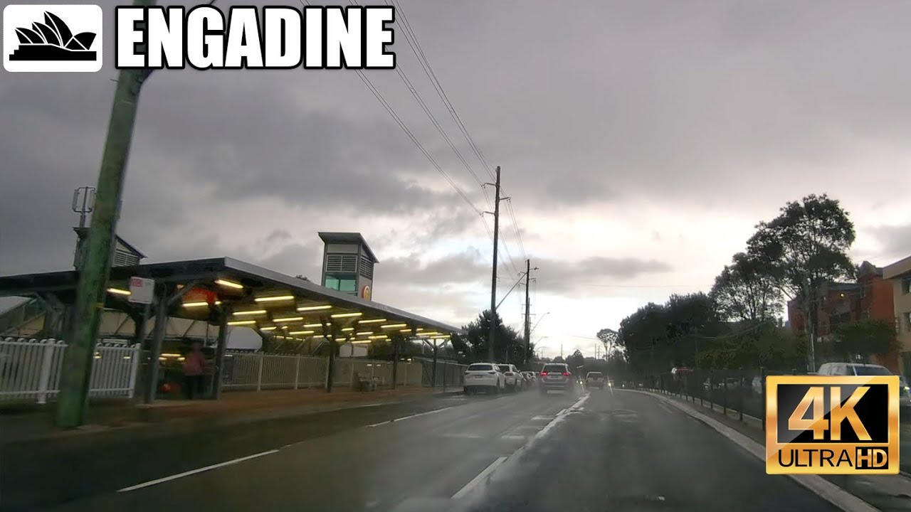 4K Sydney drive: Engadine - YouTube