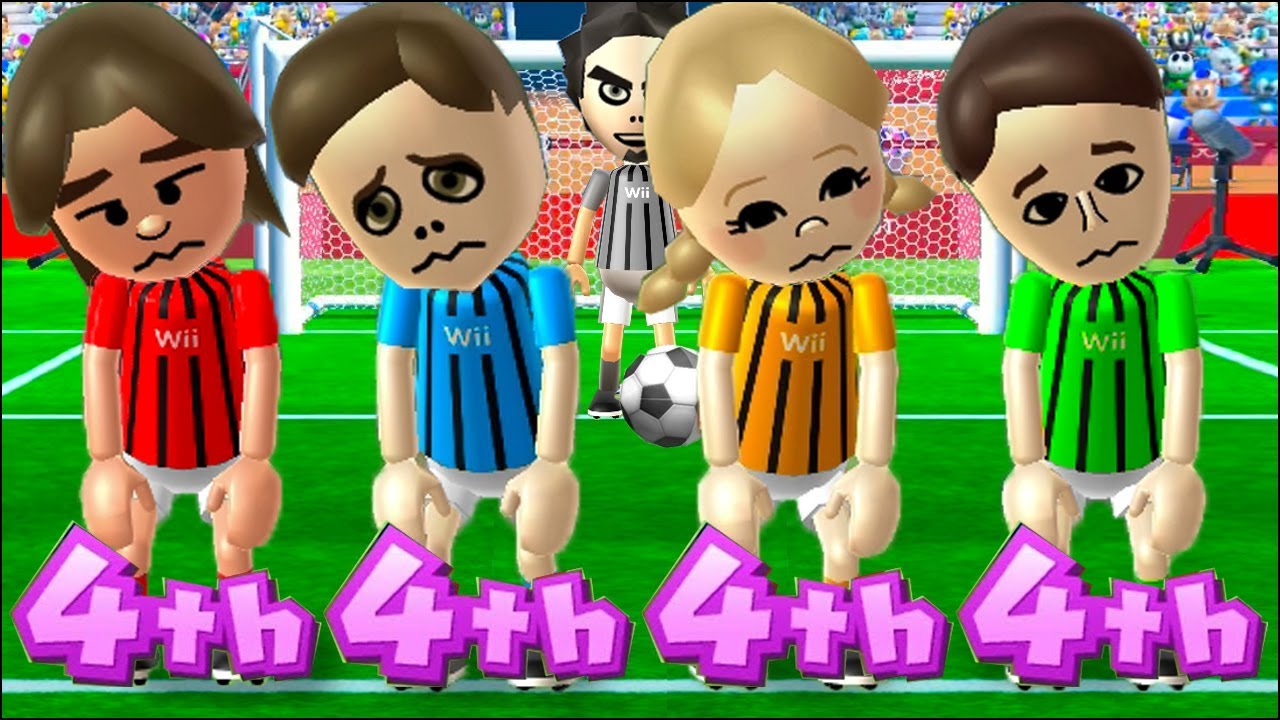 Wii Party MiniGames - Player Vs Elisa Vs Pierre Vs Emma (4 Players ...