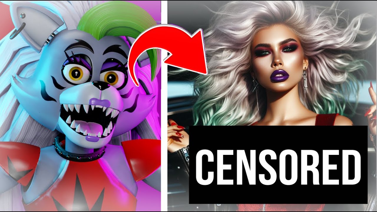 Human Roxy ( Ai / FNAF ) - YouTube