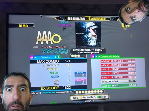 [ddr a] dimo - REVOLUTIONARY ADDICT CSP 16 - 999,950????