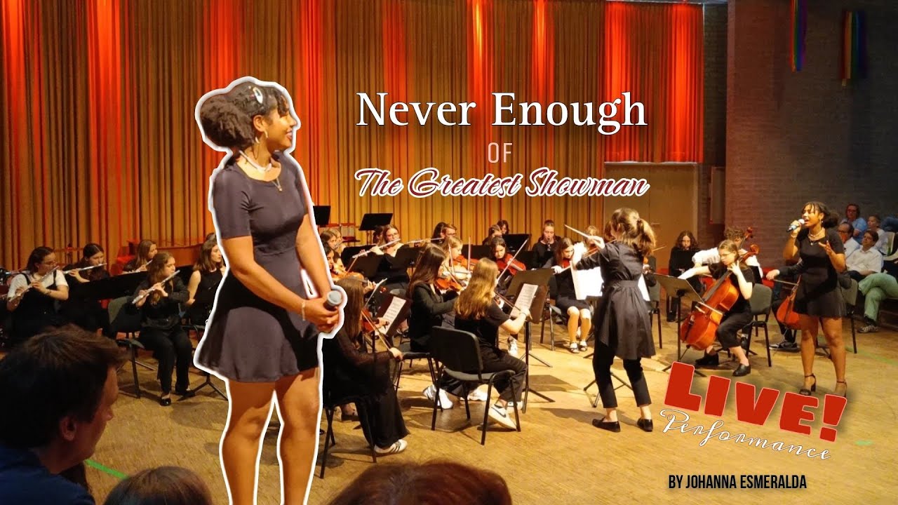 I Sang the The Greatest Showman Hit 'NEVER ENOUGH' Live With An ...