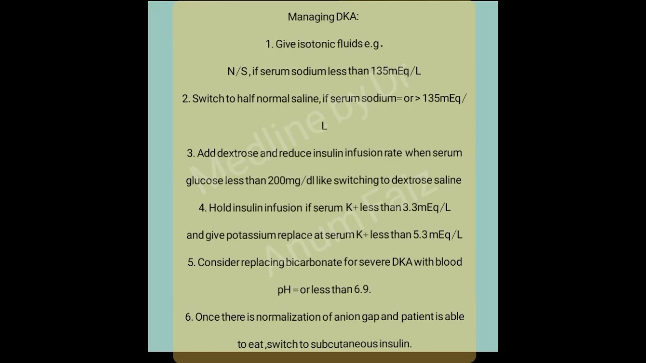 Managing Diabetic Ketoacidosis (DKA)! - Diabetes