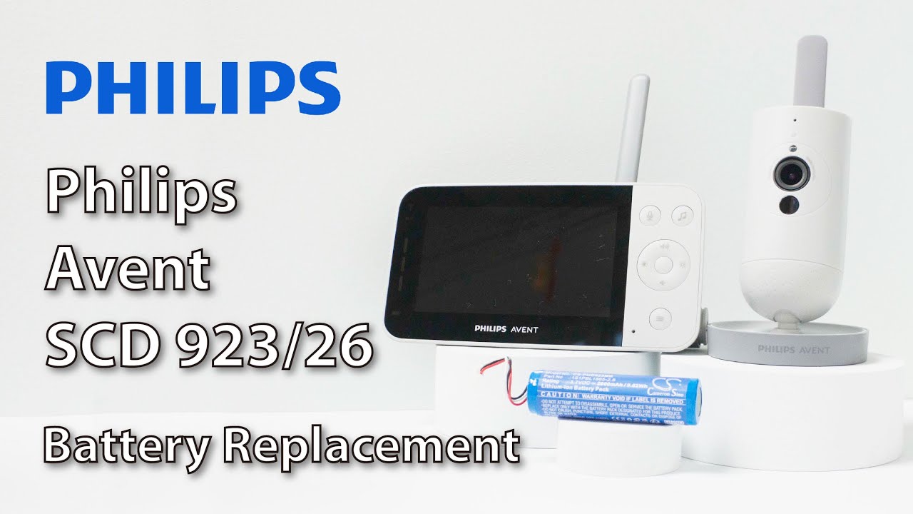 Philips Avent SCD 923/26 Battery Replacement CS-PHD923MB - YouTube