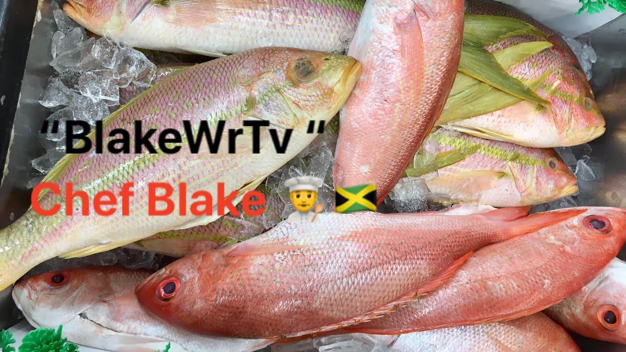 Jamaican Red Snapper fish! BlakeWrTv Kitchen - YouTube