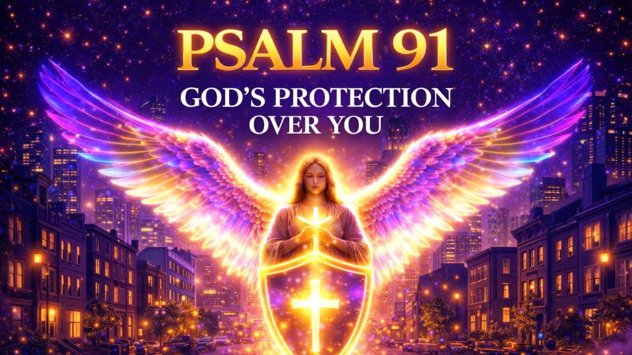 Psalm 91 Night Prayer | God’s Protection While You Sleep | Peaceful ...