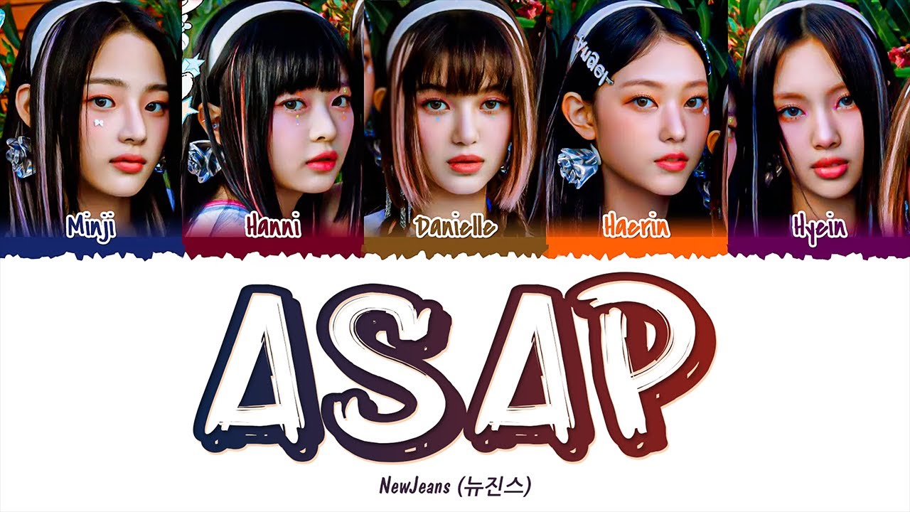 NewJeans (뉴진스) - ASAP (1 HOUR LOOP) Lyrics | 1시간 가사 - YouTube