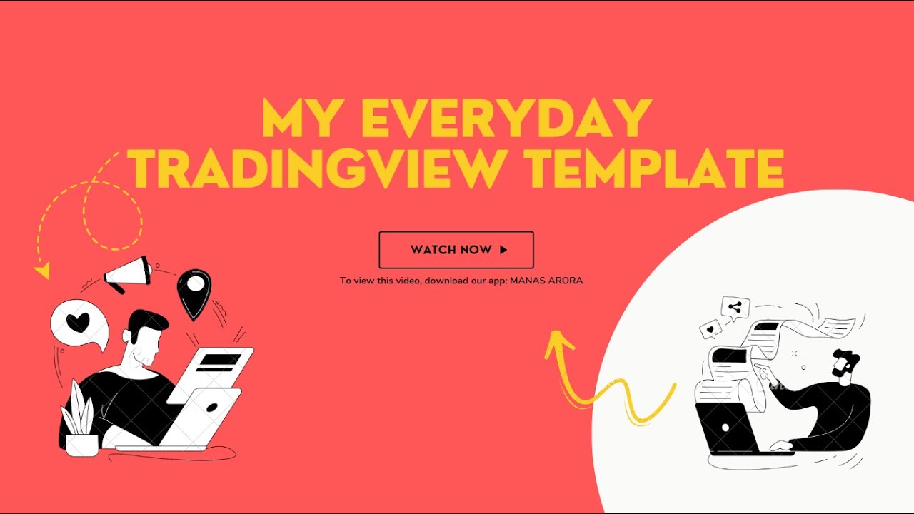 My TradingView Everyday Template - YouTube