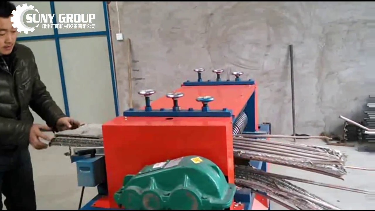 Air Conditioner Radiator Separator Machine_How to Remove Copper Pipe ...