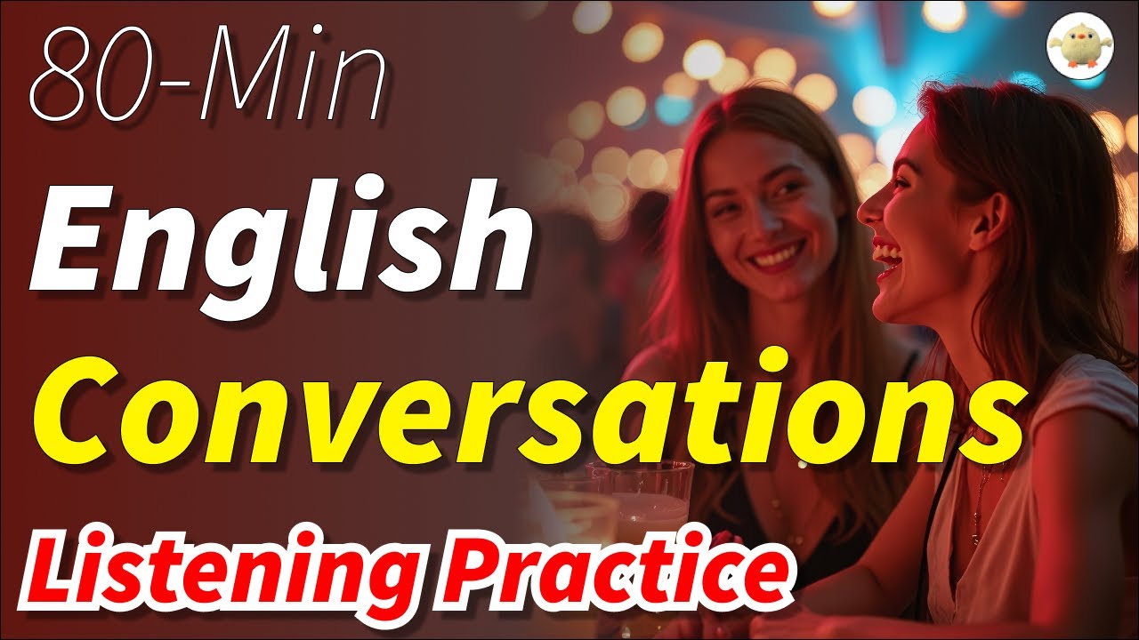 80-min English Conversation | English Dialogue Listen & Speak Practice ...