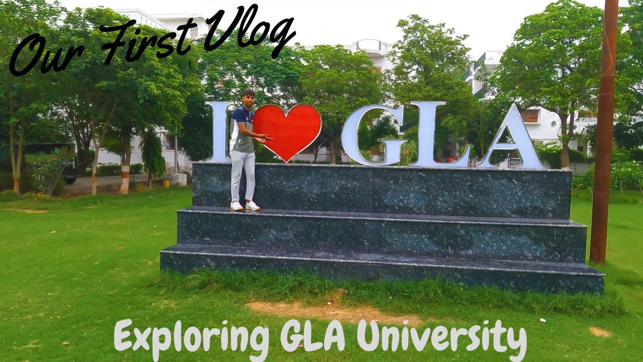 Our First Vlog | Life Of GLA Student | Just Another Day in GLA University | BCA WALE - YouTube